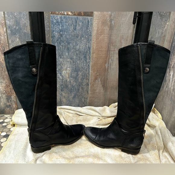 Sam Edelman | Shoes | Size 7 Sam Elderman Patrice Boot Black Gray ...